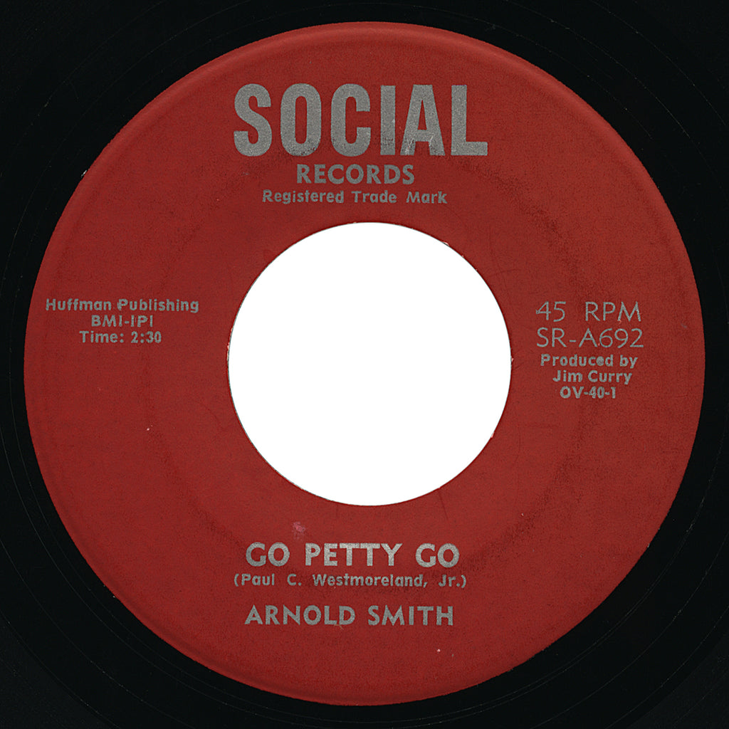 Arnold Smith – Go Petty Go / Memories Of You – Social – Bopalacious