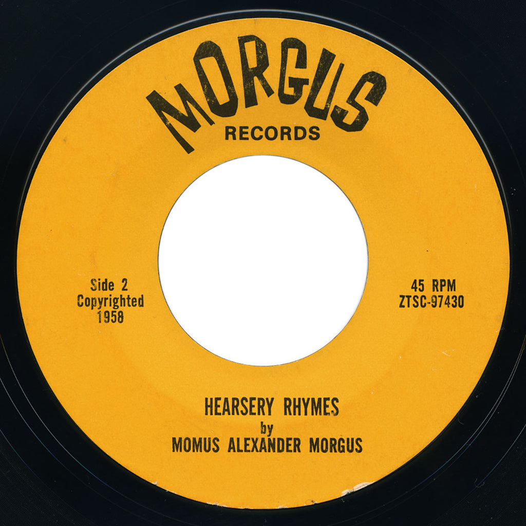 Momus Alexander Morgus – Hearsery Rhymes / Theme From Morgus Presents ...